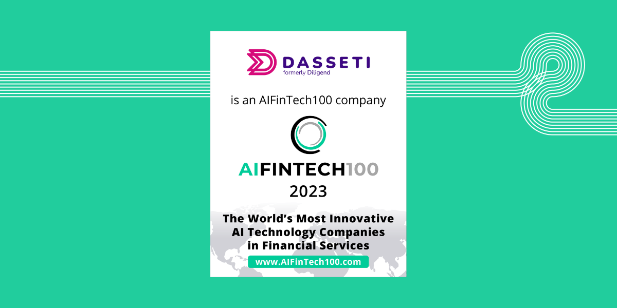 Dasseti named in AIFinTech100 for 2023